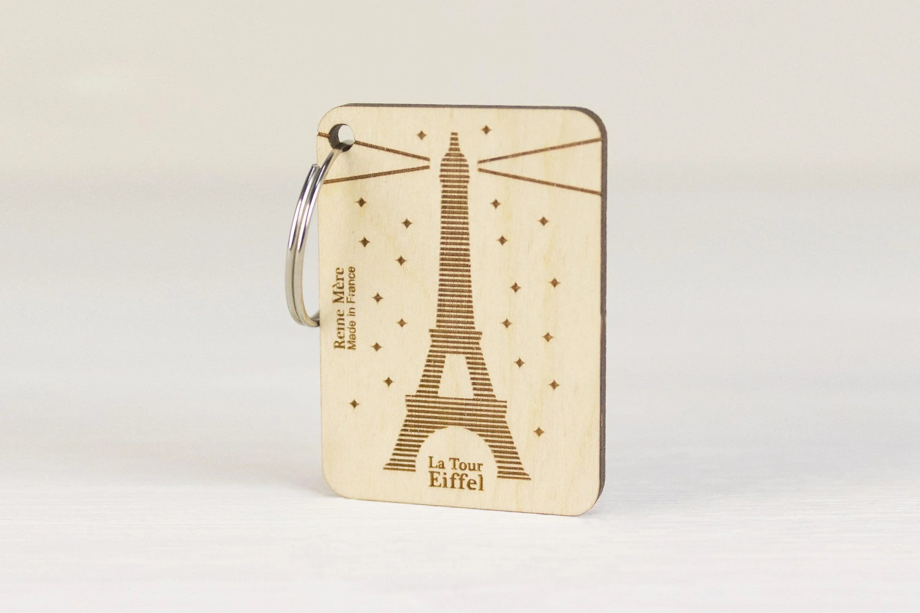 Porte-clés en bois - Collection paris - Made in France – Reine Mère